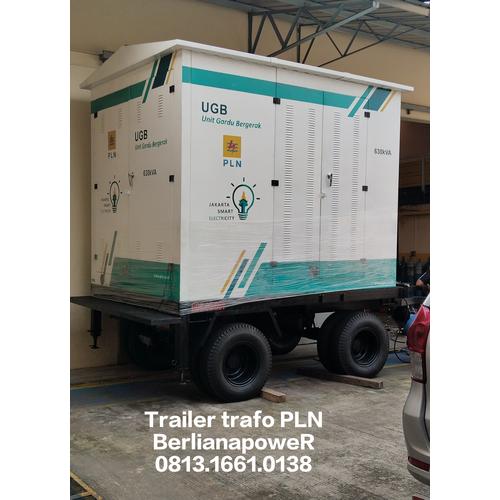Jual TRAILER ANHANG TROLI GENSET TANGKI MINYAK BBM CPO AIR POMPA GARDU ...