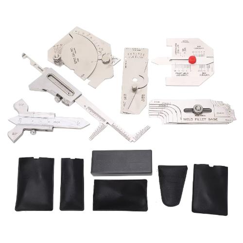 Jual 6Pcs/set Weld Gauge Set Fillet Include Hi Lo Gauge Porosity ...
