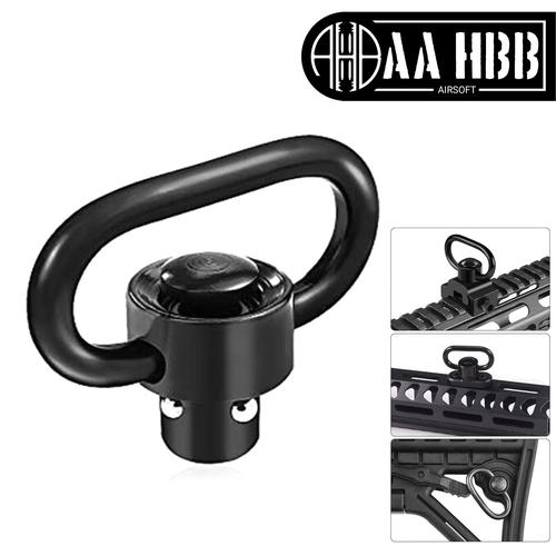 Jual swivel QD quick detach sling mount metal airsoft wgg wgb m4 slr ...