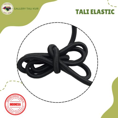 Jual Tali Elastis Hitam 10 mm x 30 Meter | Tali Karet Bulat String ...