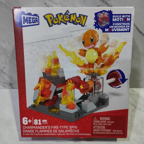 Promo Mega blocks Pokemon Charmander's Fire Type Spin original Mattel ...