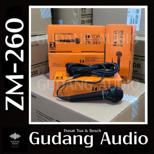 Jual 10 PCS MICROPHONE MIKROFON MIC TOA ZM 260 - Kab. Tangerang ...