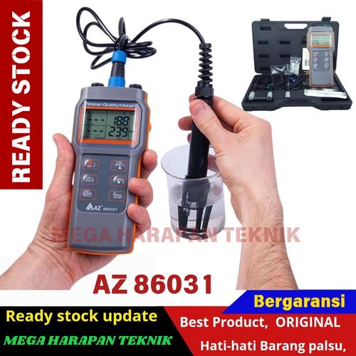Jual AZ 86031 Water Meter 5 in 1 Dissolved Oxygen PH Conductivity ...