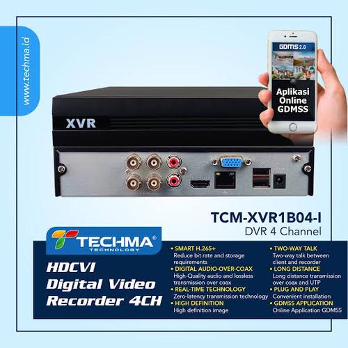 Jual DVR Techma 4 Channel TCM-XVR1B04-I - Jakarta Utara - Laris Jaya ...