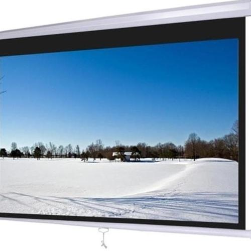 Jual Screen Projector Brite Wall Mount 70 In Gantung - Dinding 178 X ...