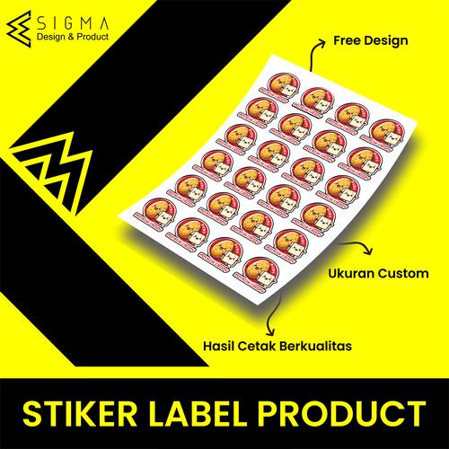 Jual Sticker Label produk kemasan - Kota Tangerang Selatan - Sigma ...