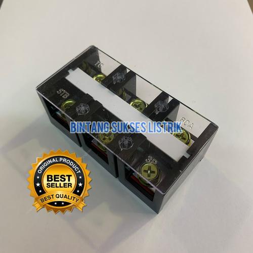 Jual ORIGINAL Terminal Blok Kabel 3 Pole 150A TC 3P 150 Amper Block Kabel TC-1503 - Jakarta ...