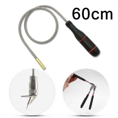 Jual 60cm Tongkat Magnet Pengambil Barang Flexible Panjang Stick Magnet ...