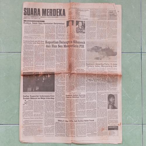 Jual koran surat kabar SUARA MERDEKA jadul lawas - Kab. Sukoharjo ...