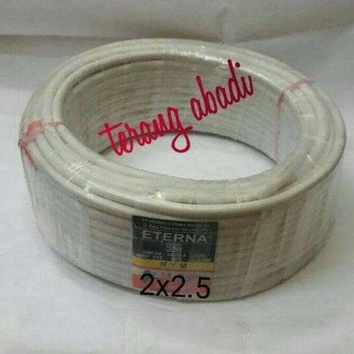 Promo KABEL LISTRIK ATAU KABEL ETERNA NYM 2X2.5 40METER PUTIH KAWAT TEMBAGA - Kota Tangerang ...