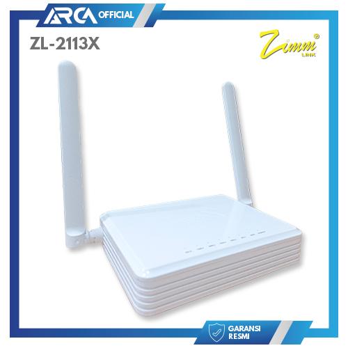 Jual ZIMMLINK XPON ONU ZL-2113X Support EPON & GPON ONT 1GE 3FE 2,4G ...
