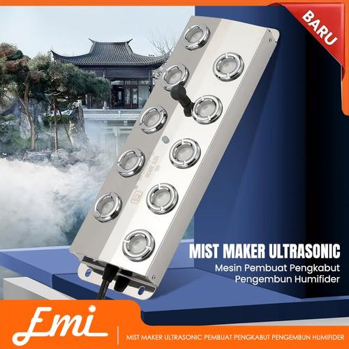 Jual Mist Maker Alat Pembuat Uap Kabut Fogger Ultrasonic Atomization ...