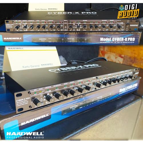Jual Audio Crossover & Limiter 2 3 4 Way HARDWEL CYBER X PRO Crosover ...