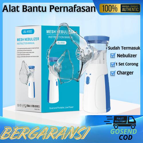 Promo Alat Bantu Pernafasan Nebulizer Uap Portable Inhaler Terapi Bayi ...