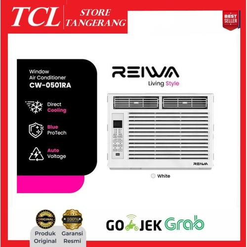 Jual REIWA CW-0501RA Window Air Conditioner AC Jendela 1/2 PK 0,5 PK ...