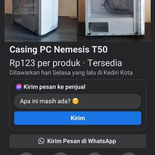 Jual case PC Nemesis NYK T50 gaming - Kab. Kediri - Hermon Computer | Tokopedia