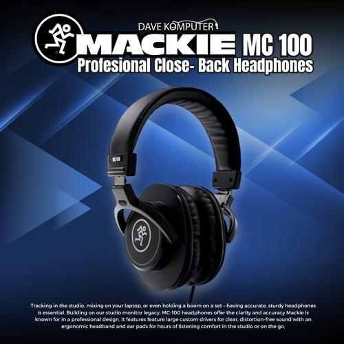Jual Mackie MC-100 / MC100 / MC 100 Professional Closed-Back Headphones ...