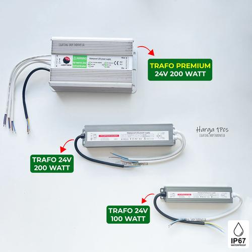 Jual Adaptor 24volt 100w 200w 300w 400w trafo waterproof power supply ip67 24V - Jakarta Pusat ...