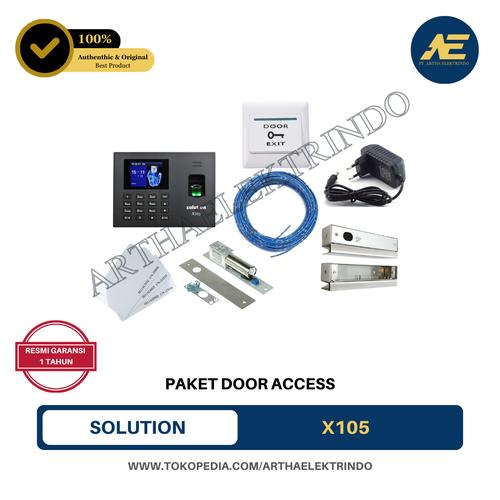 Jual Paket Akses Door Solution X105 ID - Untuk Pintu Kaca / X 105 ...