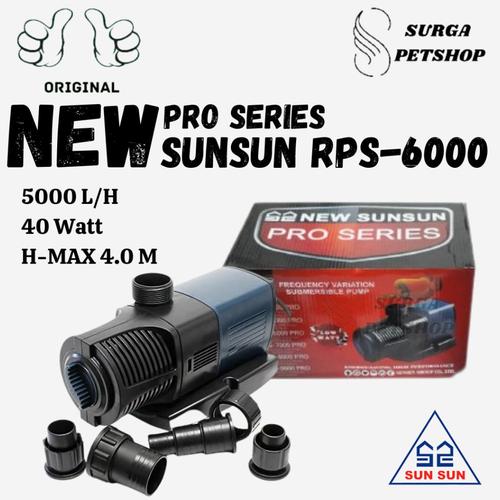 Jual NEW SUNSUN RPS 6000 PRO SERIES POMPA AIR CELUP AKUARUM KOLAM IKAN ...