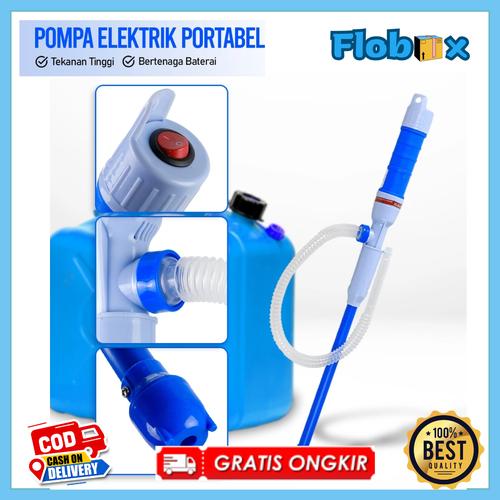 Jual Pompa Sipon Elektrik Sedot Minyak Bensin Oli Air Automatic Fuel ...