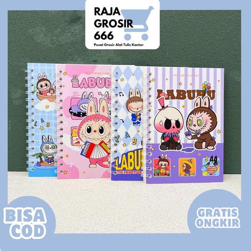 Jual BUKU BINDER SPIRAL A5 LABUBU BK-1573 BAGUS NOTEBOOK TERJANGKAU ...