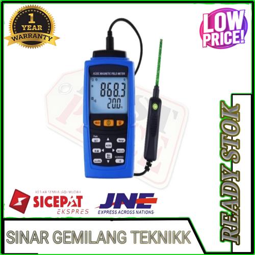Jual Magnetic Field Meter Tenmars TM-197 AC DC Magnet Tesla Gauss TM197 ...