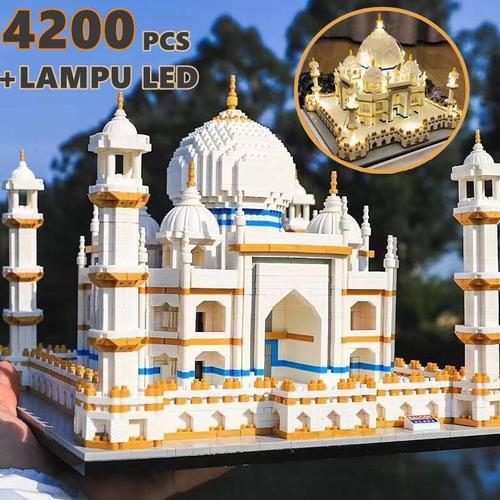 Jual Bangun Blok+lampu LED/Minicraft Brick Block City/Induk Mainan Blok ...