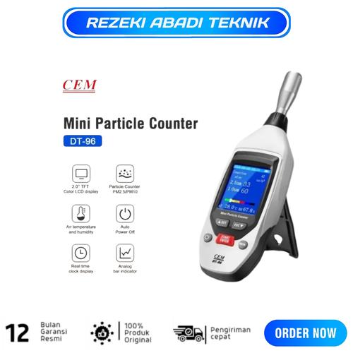 Jual Particle Counter CEM Instruments Debu Dust Tester DT-96 Monitor ...