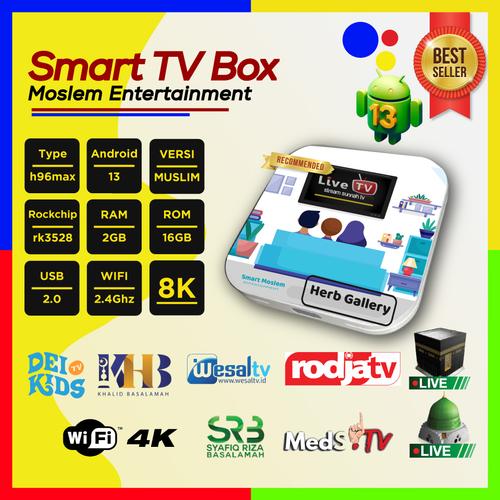 Jual smart tv muslim android tv box rodja tv alquran bukan parabola ...