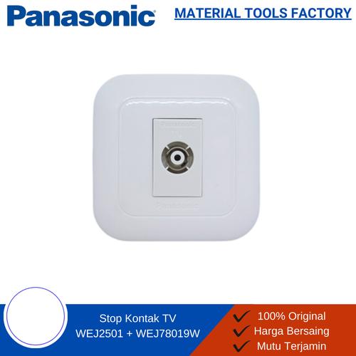 Jual Stop Kontak TV Panasonic Wide Series + WEJ5541 - Stop Kontak ...