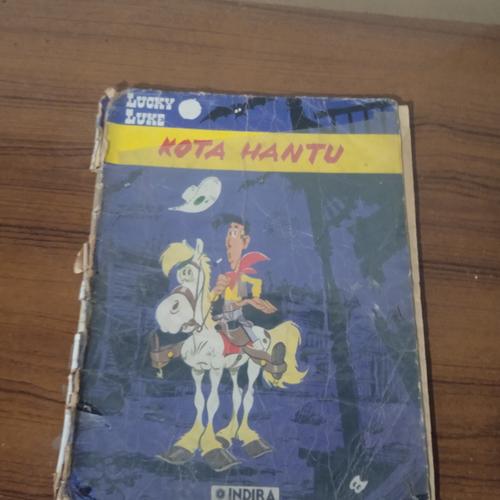Jual komik lucky Luke besar kota hantu - Kab. Klaten - global inspira store | Tokopedia
