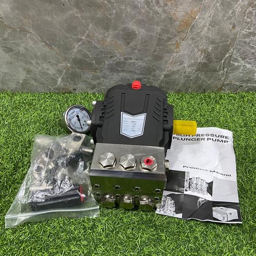 Jual POMPA PLUNGER SWRO 8LPM 100BAR HIGH PRESSURE SEA WATER POMPA ...