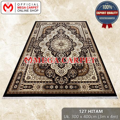 Promo Karpet Lantai Klasik 300 x 400 - Motif 127 Hitam - Jakarta Pusat - Mega Carpet | Tokopedia