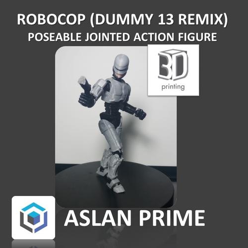 Jual DUMMY 13 ROBOCOP POSEABLE JOINTED ACTION FIGURE Custom Color 3D Print - Original (100% ...