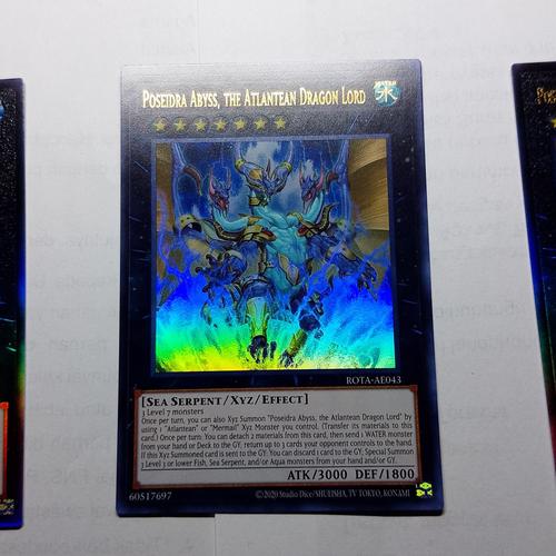 Jual poseidra abyss, the atlantean dragon lord rota-ae043 yugioh ae - ultra - Kota Semarang ...