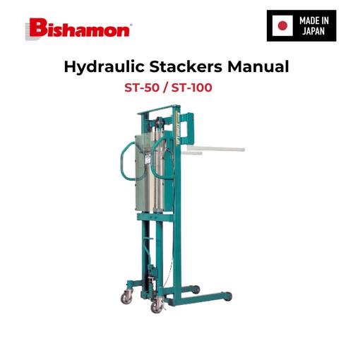 Jual Bishamon ST-50 / ST-100 Hydraulic Stacker Manual - Alat Angkut ...