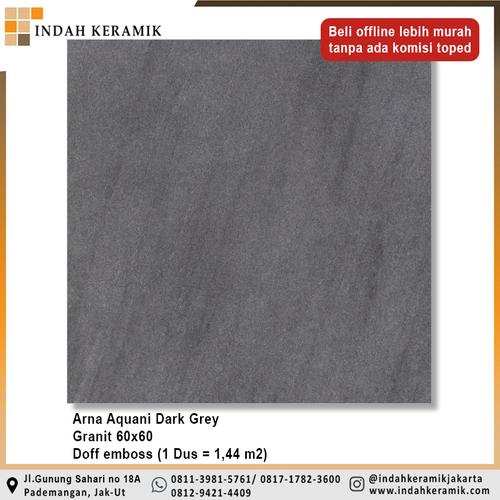 Jual HT Granite Granit Tile ARNA Aquani Dark Grey 60x60 - Jakarta Utara ...