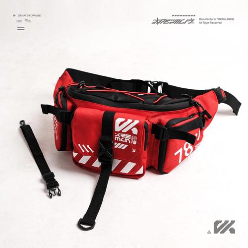 Promo KREMLIN Waistbag Double Strap Tas Pinggang Selempang - CYRAX RED ...