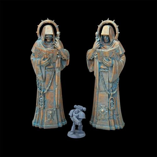 Jual Imperial Gothic Statue Warhammer 40k Wargaming Scatter Terrain ...