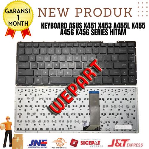 Jual Keyboard Laptop ASUS X453 X453S X453SA X453M X453MA Hitam ...