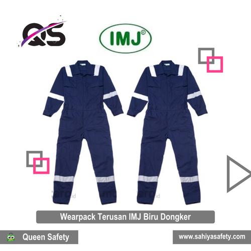 Jual Wearpack Safety Terusan IMJ Biru Dongker - Wearpack Coverall ...