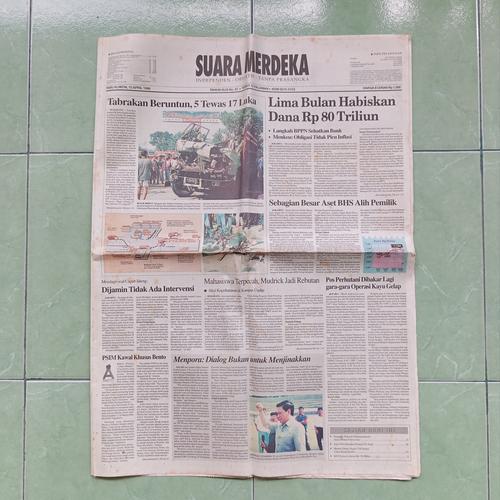 Jual surat kabar koran SUARA MERDEKA lawas jadul - Kab. Sukoharjo ...