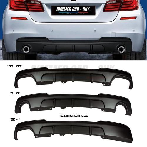Jual M Performance Rear Diffuser for BMW F10, F11 M Sport Bumper ...