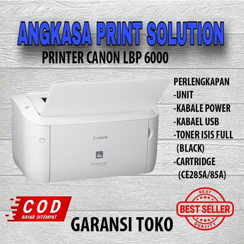 Jual Printer Canon LBP6000 Printer Laser Canon Lbp6000 type toner 85a ...