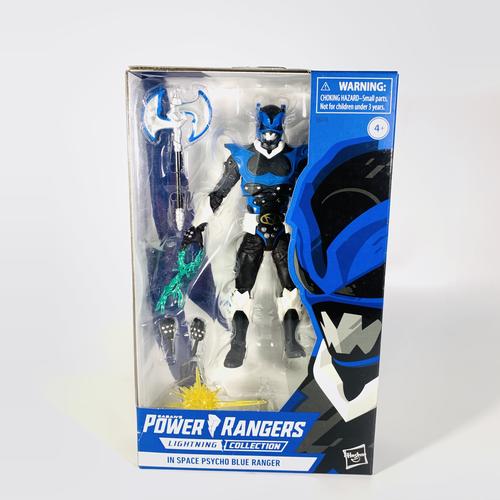 Promo Power Ranger Psycho Blue Lightning Collection Original Hasbro ...