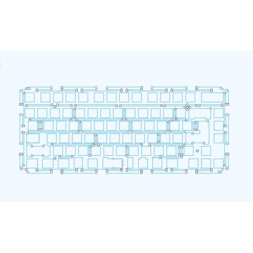 Jual zoom75 carbon fiber TANPA FLEX CUT plate keyboard - Kota Tangerang ...