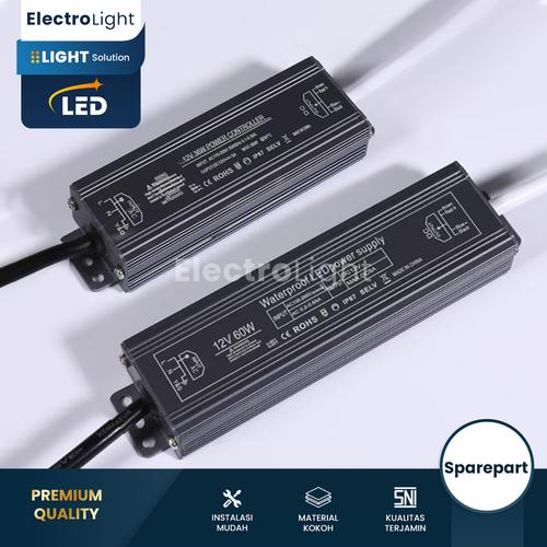 Jual Trafo adaptor power suply 12V 3A 5A 36watt 60watt waterproof IP68 ...