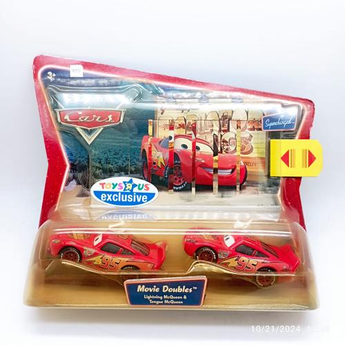 Jual Disney Pixar Cars Movie Doubles Lightning McQueen & Tongue McQueen ...