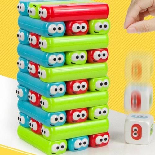 Jual Mainan Anak Stacking Block Game Balancing Board Game Susun Balok ...